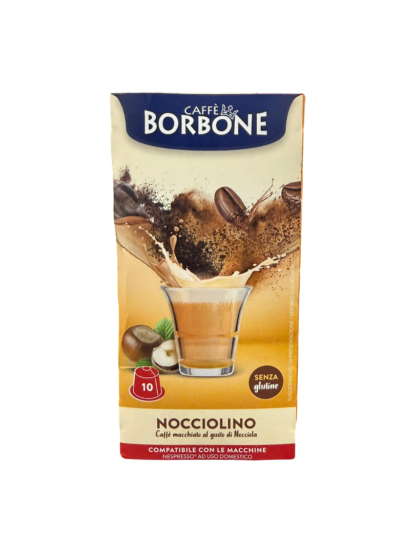 BORBONE NESPRESSO NOCCIOLINO 10PC – Cataldi Fresh Market Inc.